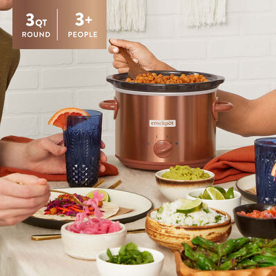 Crockpot™ Design Series 3-Quart Manual Slow Cooker, Woodgrain 2157179 ...