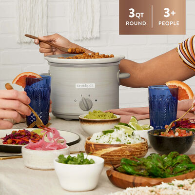 Crockpot™ Design Series 3-Quart Manual Slow Cooker, Woodgrain - 2157179 ...